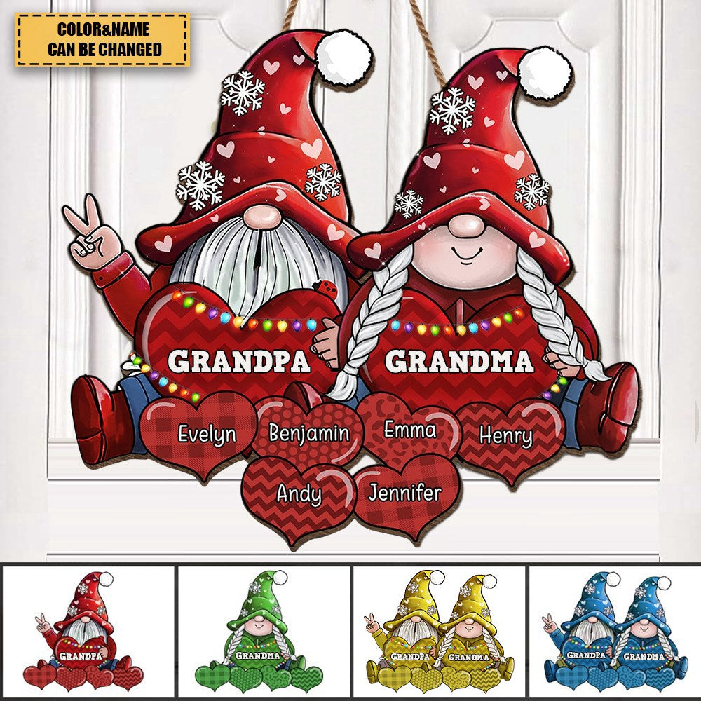 Family Personalized Custom Shaped Home Decor Wood Sign - woohops